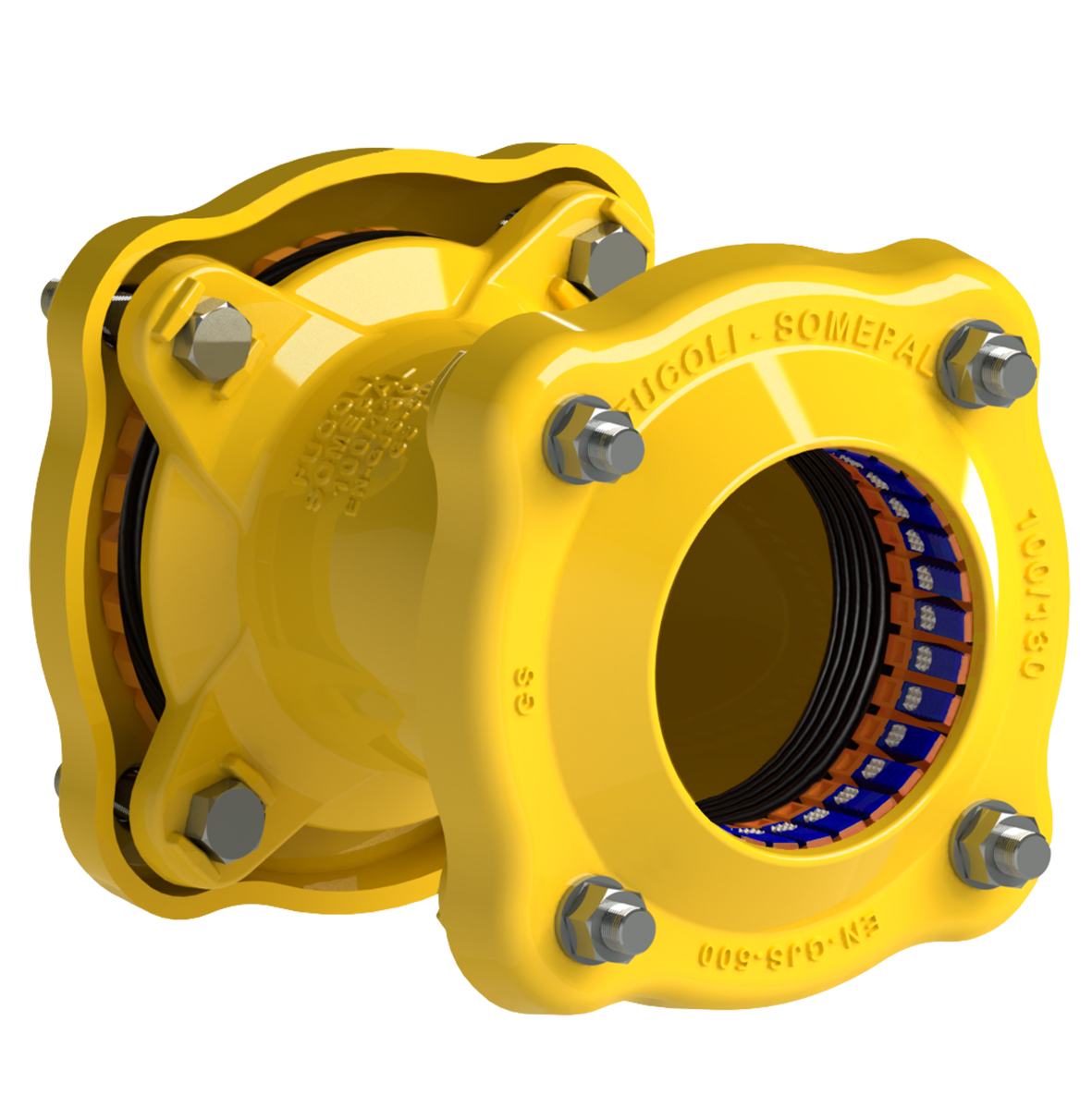 IBECO FUCOLI-SOMEPAL FLÄNSKOPPLING 87X11 - Lundagrossisten
