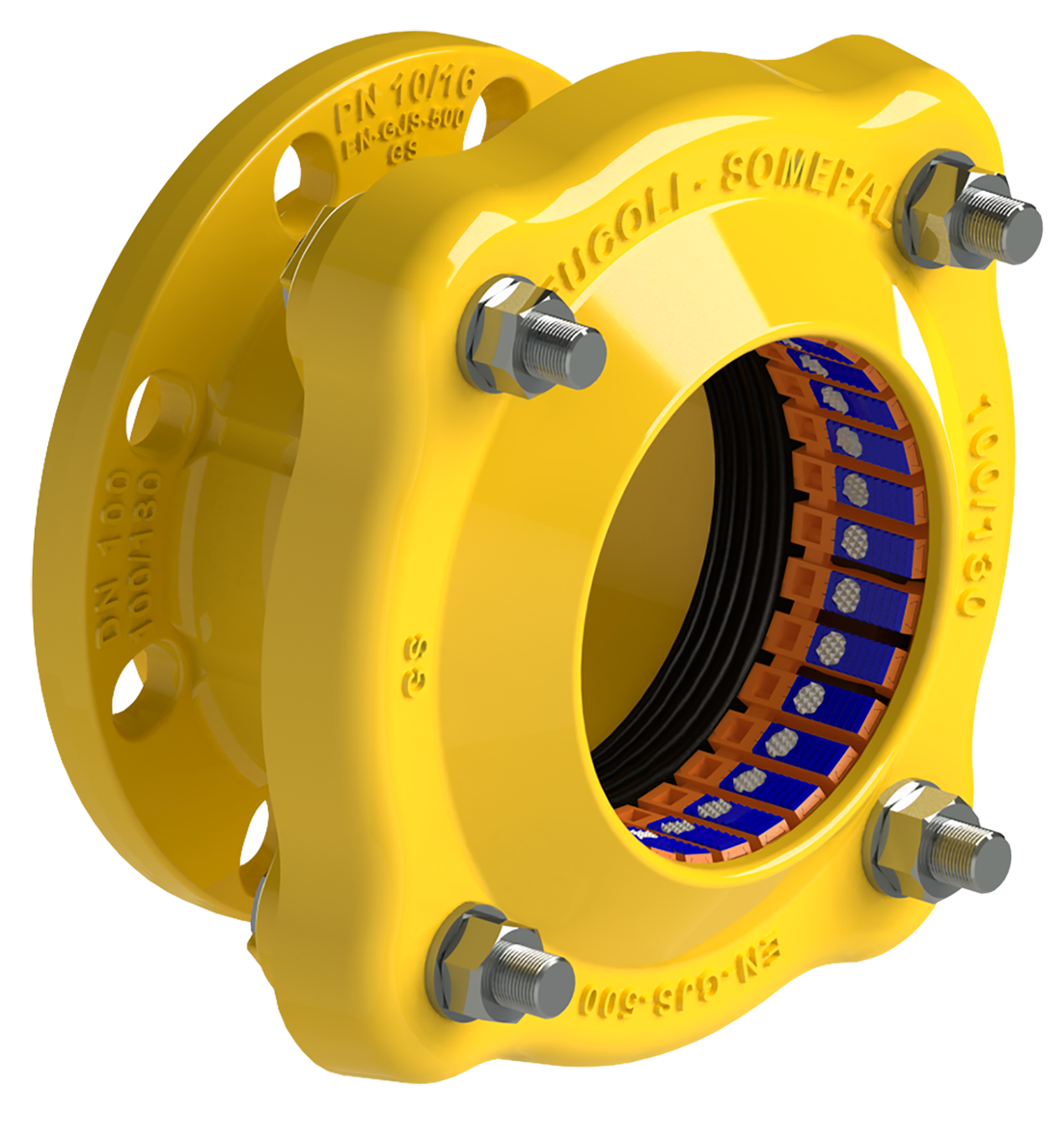 IBECO FUCOLI-SOMEPAL FLÄNSKOPPLING DN150 - Lundagrossisten