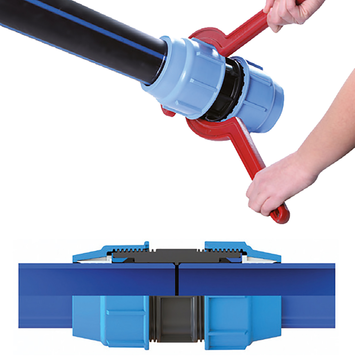 IBECO BLUESEAL MONTA GEVERKTYG 40-63 MM - Lundagrossisten