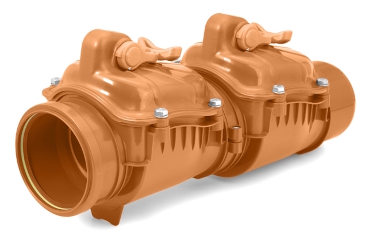 BACKVENTIL DUBBEL BA CKVENTIL 110MM BA - Lundagrossisten