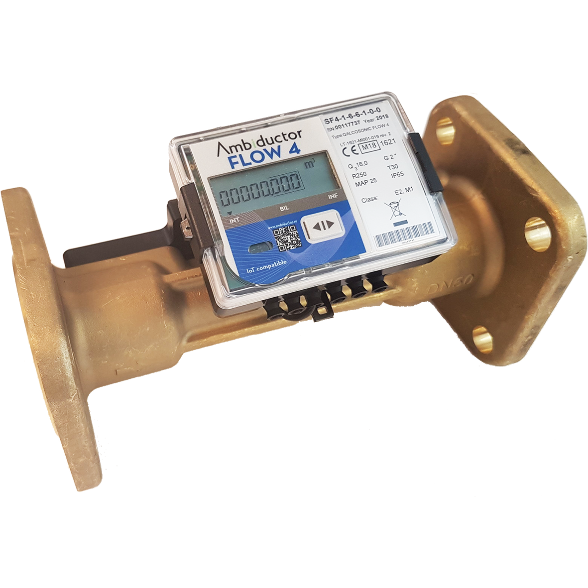 FLOW 4 DN80 Q3 63 FL 300 T90 DN80 BL=300MM - Lundagrossisten