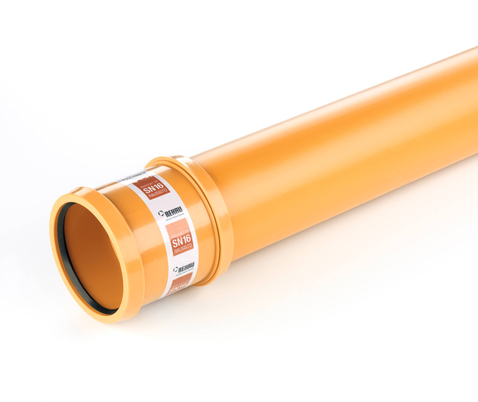 AWADUKT PP SN 16 RAU SISTO AVLOPPSRÖR 160 - Lundagrossisten