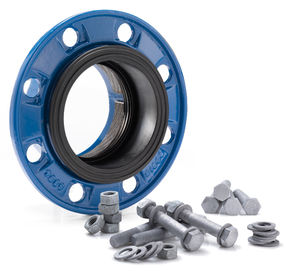 DN50/Ø63 KIT TENS PE PVCKOMBIFLÄNSDN5 - Lundagrossisten